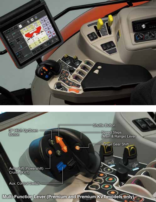 Kubota M7 Series Diesel Tractors - 128.0-168HP Ongmac Lismore